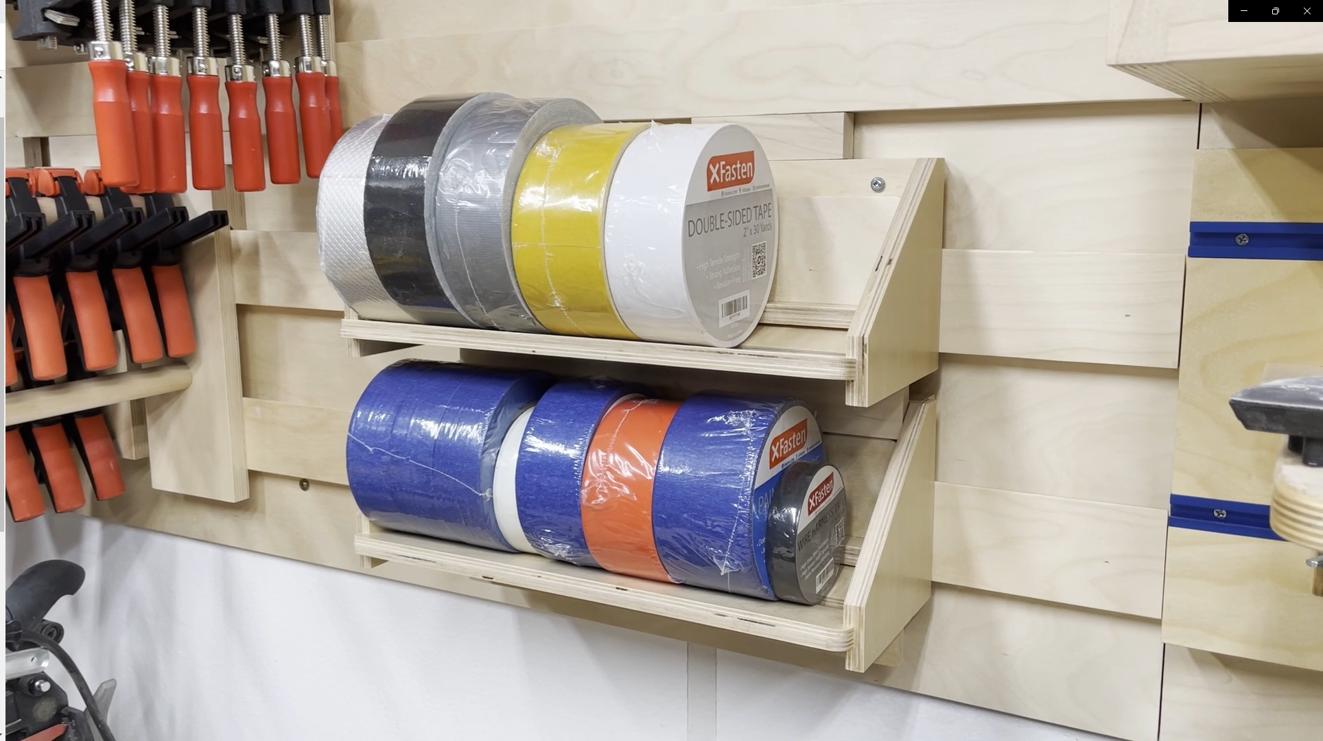 Tape Roll Holder With Hidden Shelf : 7 Steps (with Pictures ...