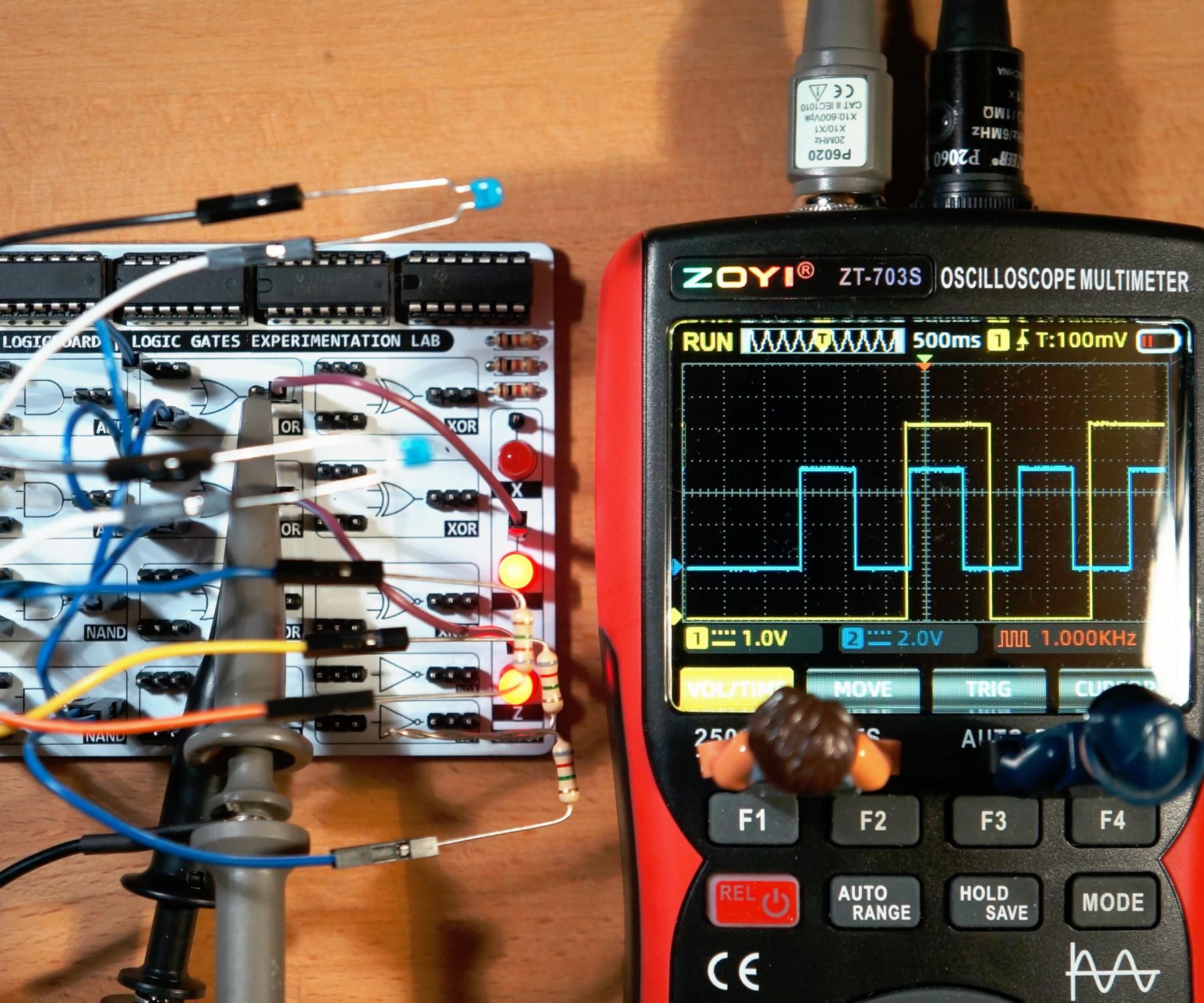 Making a Small Larson Scanner With Two LogicBoards From MH-EDU-Electronics : 9 Steps - Instructables