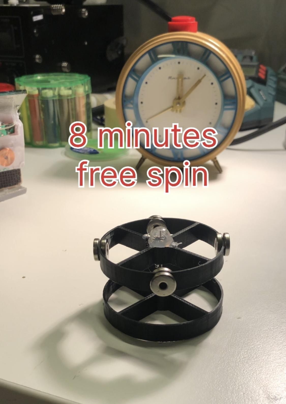 Solar 3D Printed Feris Wheel Pulse Motor With a Low-friction Glass ...