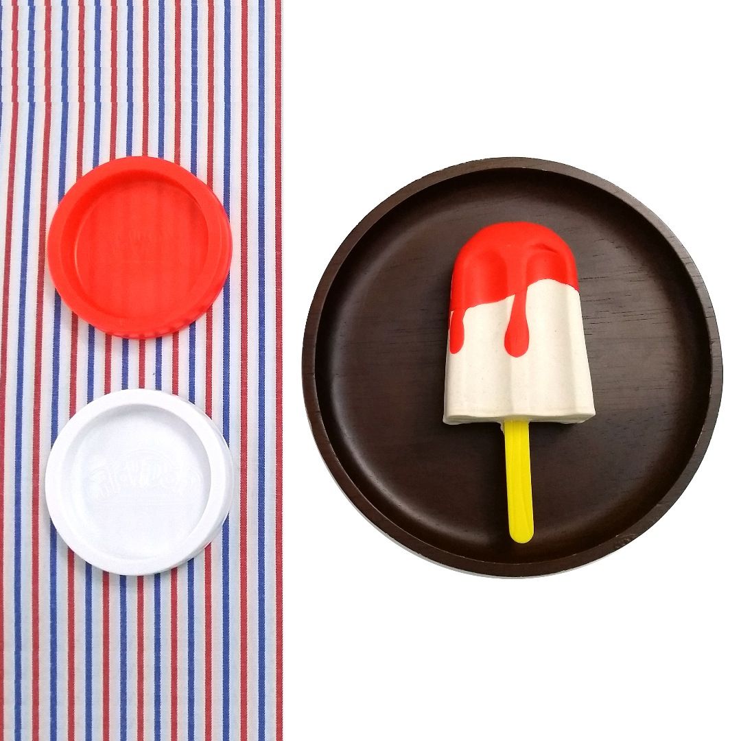 How to Make a Melting Popsicle With Two Play-Doh Colors : 10 Steps ...