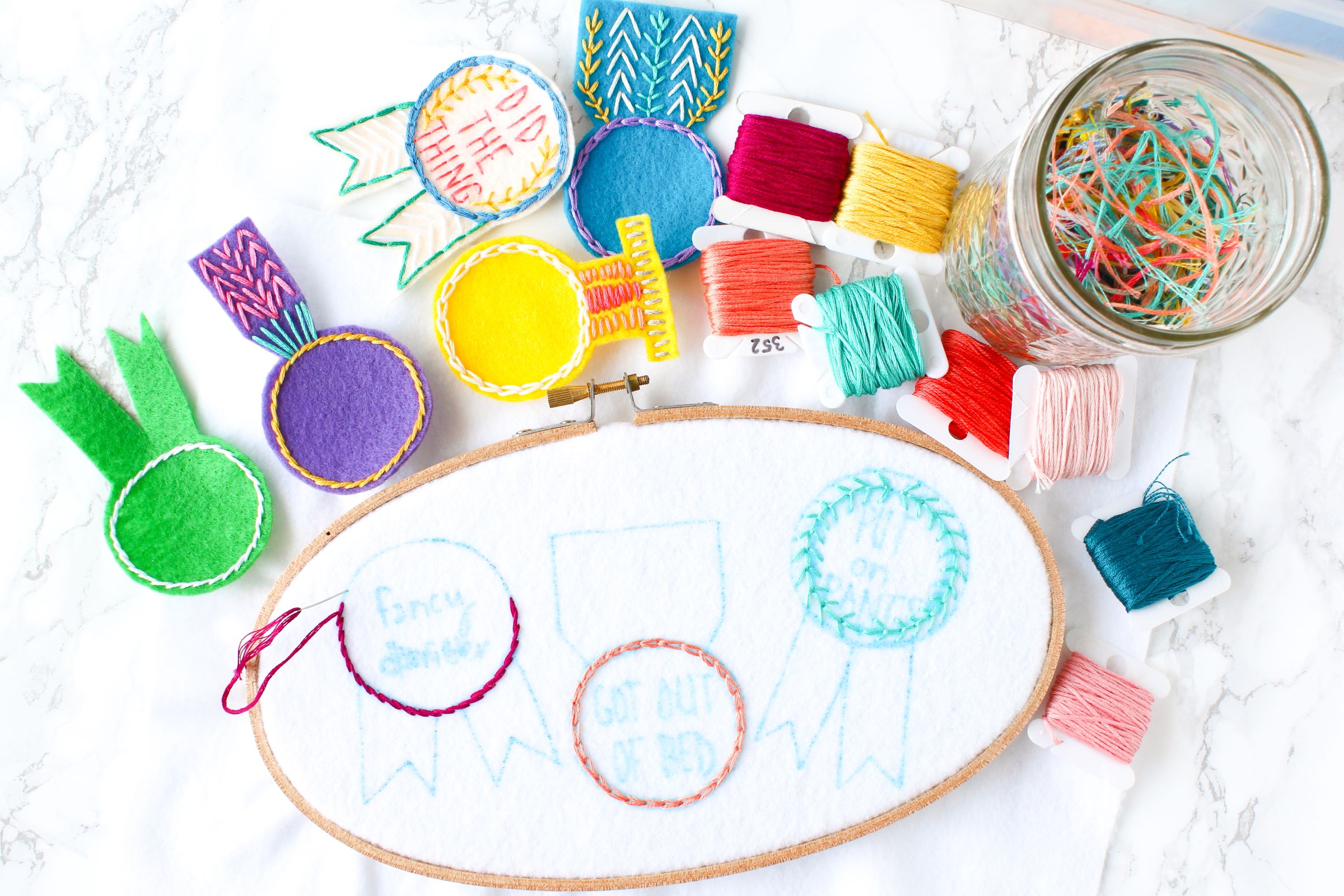 DIY Hand Embroidered Medal Patches : 8 Steps (with Pictures ...