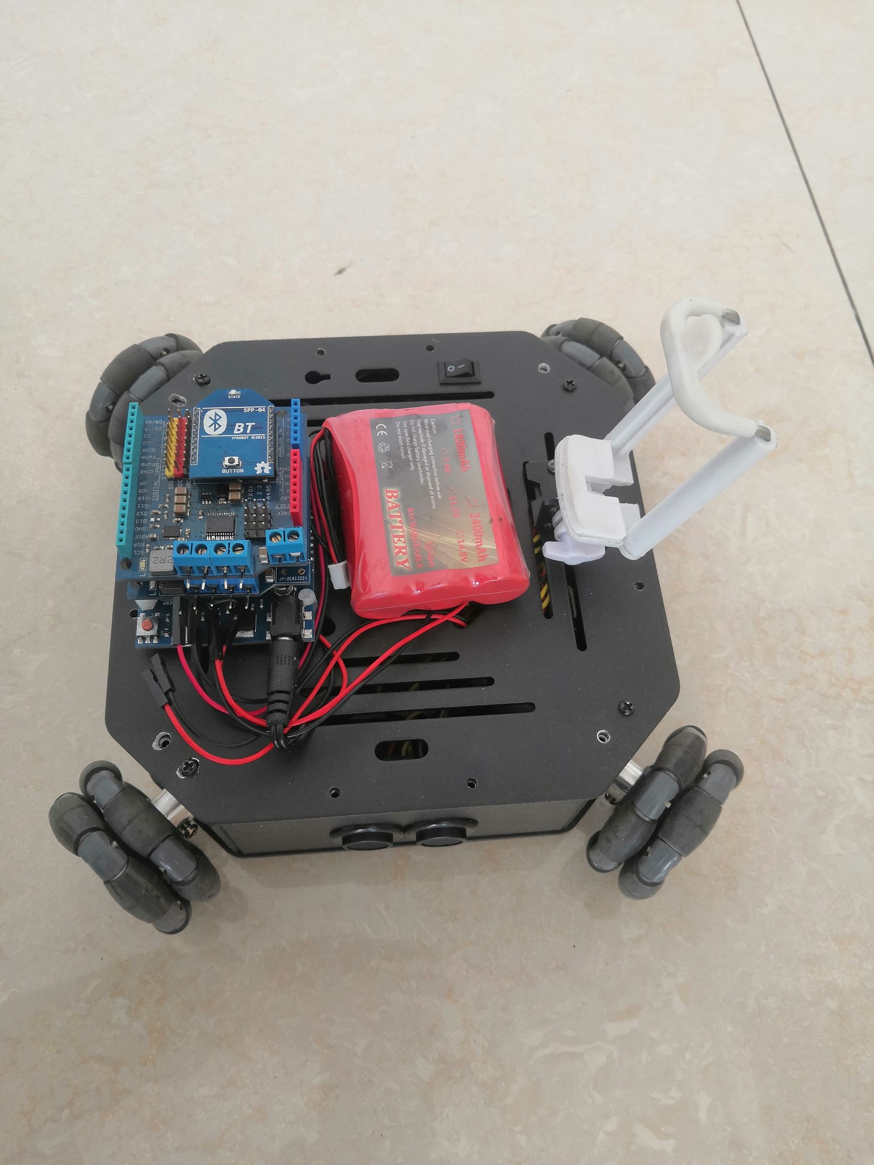 Color Tracking Robot Based on Omnidirectional Wheel and OpenCV : 6 ...