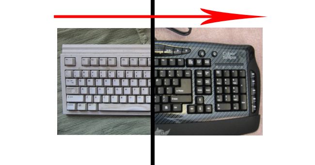 Old Keyboard Transormed Into Custom Gaming Keyboard : 5 Steps ...