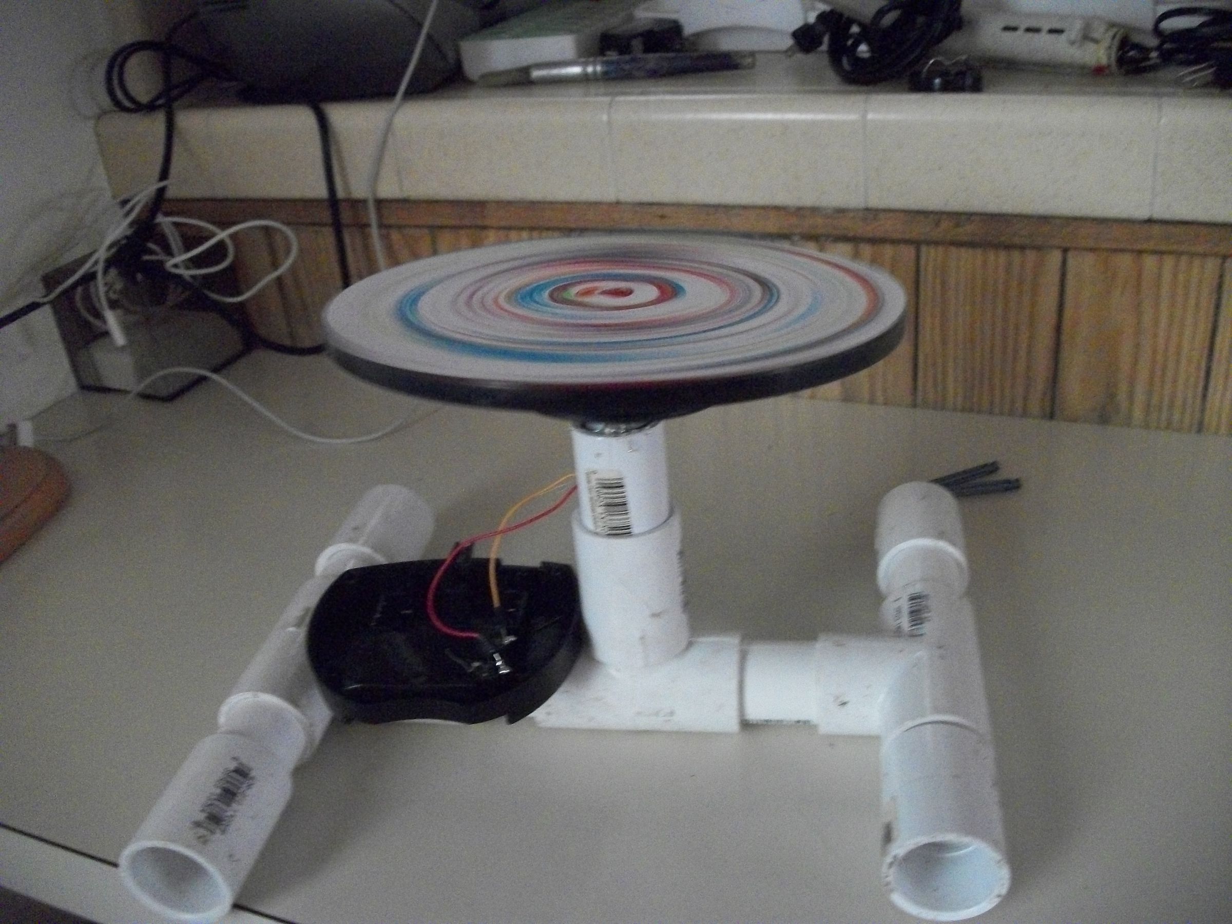 Spin Art Machine : 6 Steps (with Pictures) - Instructables
