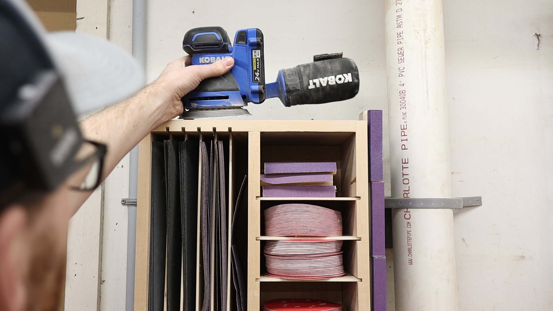 Shop Sanding Cabinet With Sanding Blocks! : 10 Steps (with Pictures ...