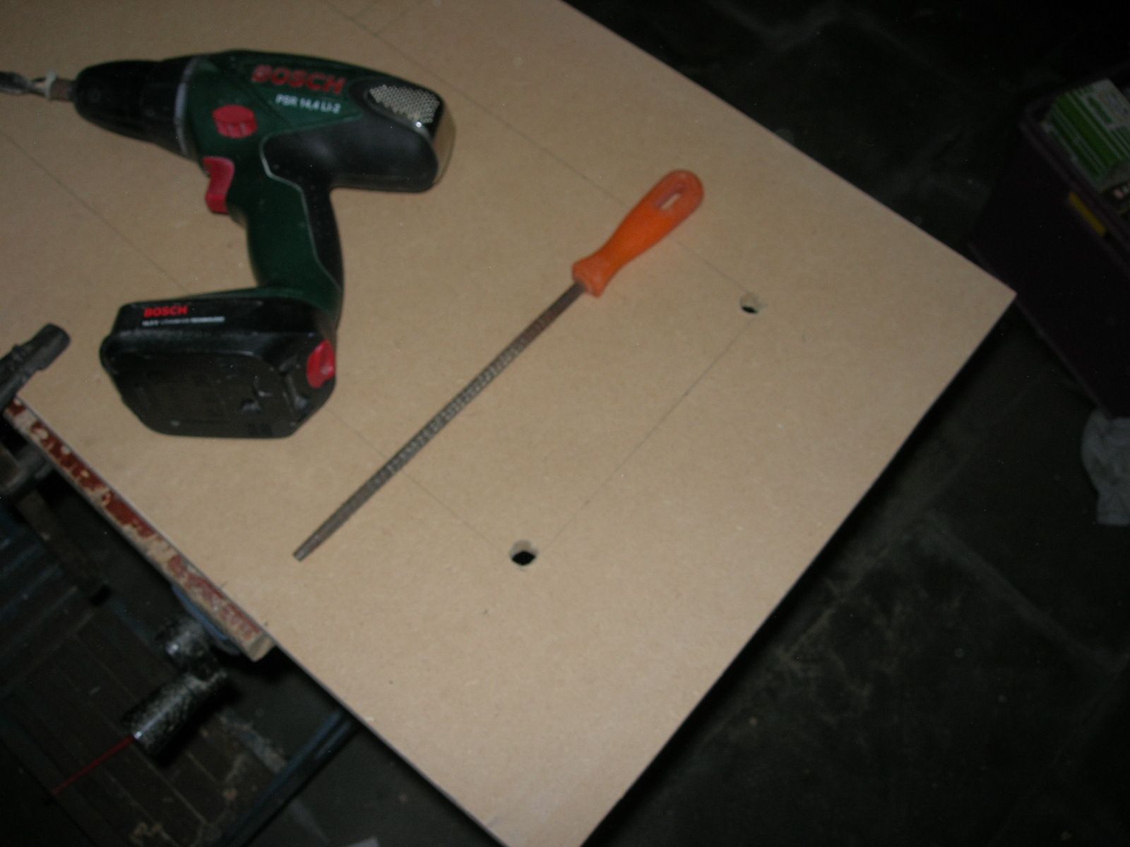 Adjustable Drafting Table With Basic Tools and Materials : 4 Steps ...