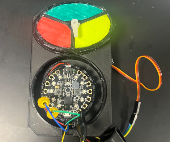 3D Designed and Printed Coded Message Device With a CPX : 11 Steps - Instructables