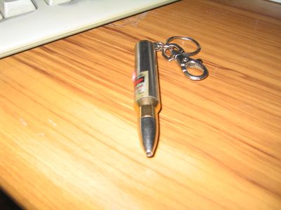 Laser Pointer (50 Calibur Bullet Style) - Instructables