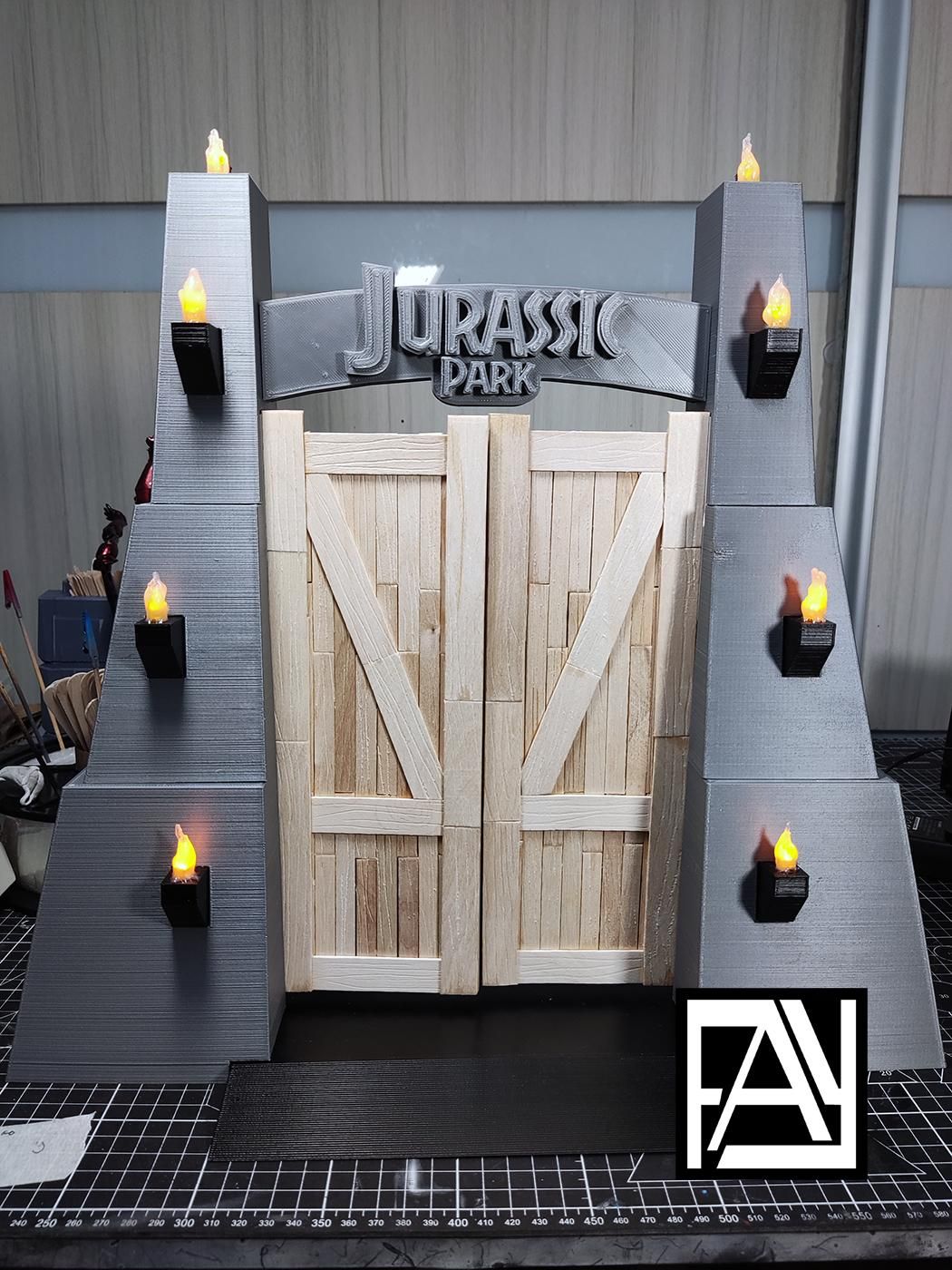 Jurassic Park Gate Remote Control : 11 Steps (with Pictures ...