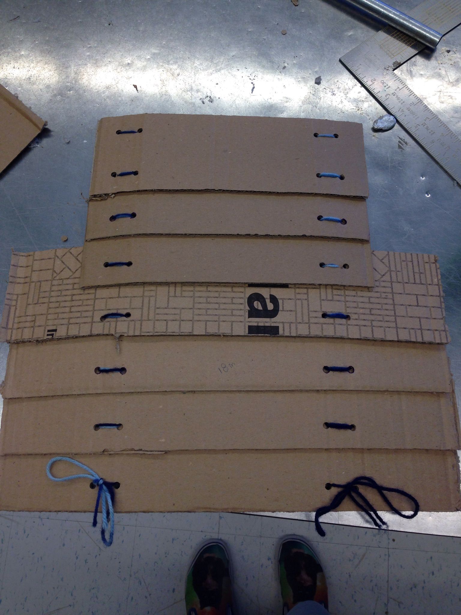 Cardboard Samurai Armor : 10 Steps - Instructables