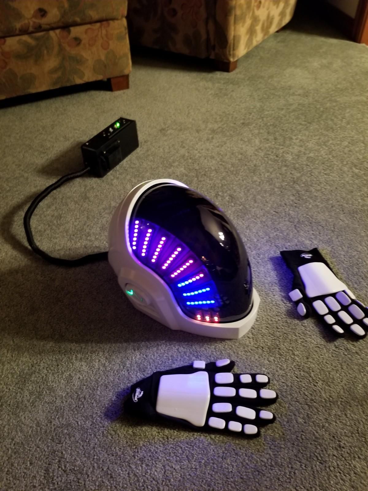Daft Punk LIVES ON! My Guy Manuel Helmet : 6 Steps (with Pictures ...