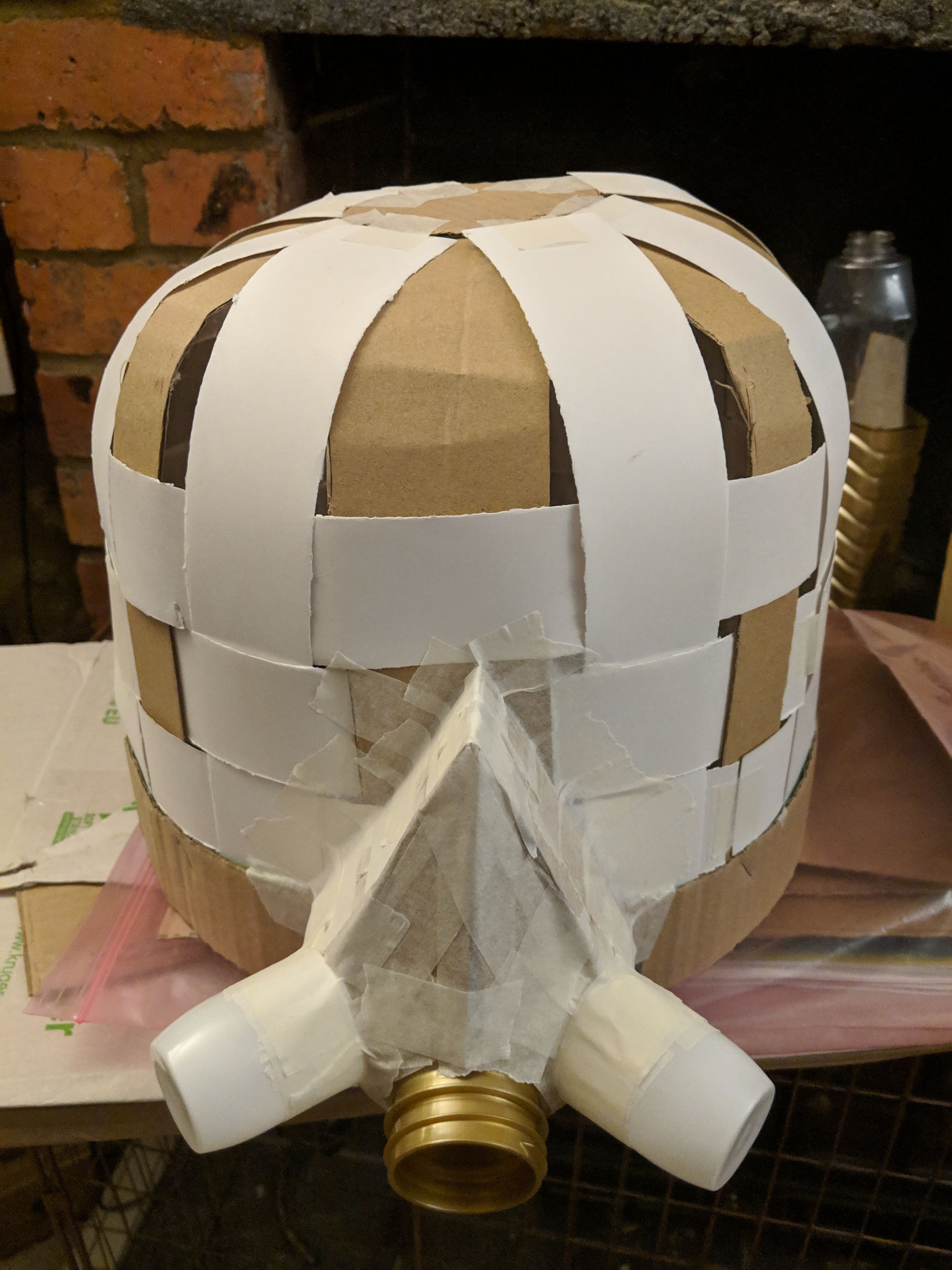 Recycled Power Armour Helmet : 19 Steps - Instructables