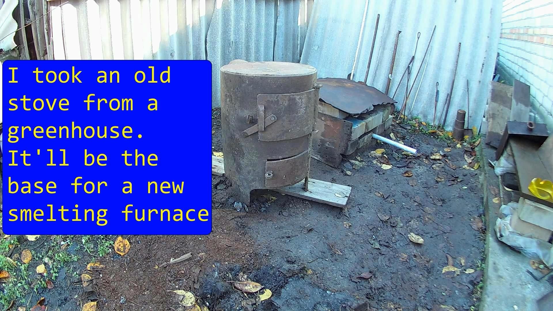 Smelting Furnace. Project "Big Smelter". Making Outer Skin - Part 1 of ...