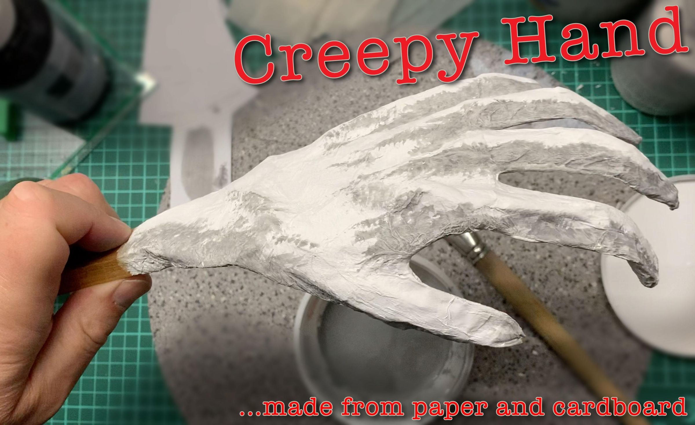 Creepy Hand...made From Cardboard and Paper : 7 Steps - Instructables