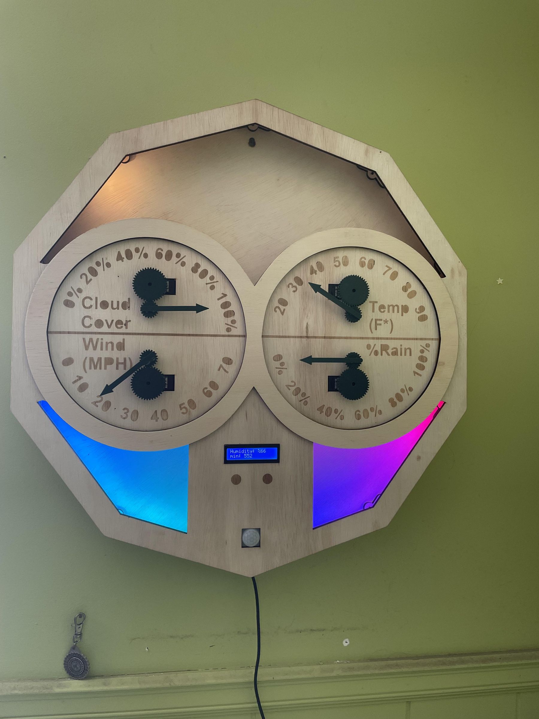 Super Useful Weather Clock : 6 Steps (with Pictures) - Instructables