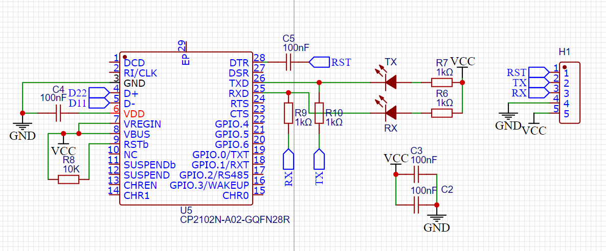 USB TO UART CONVERTER !! the CP2102 : 8 Steps - Instructables