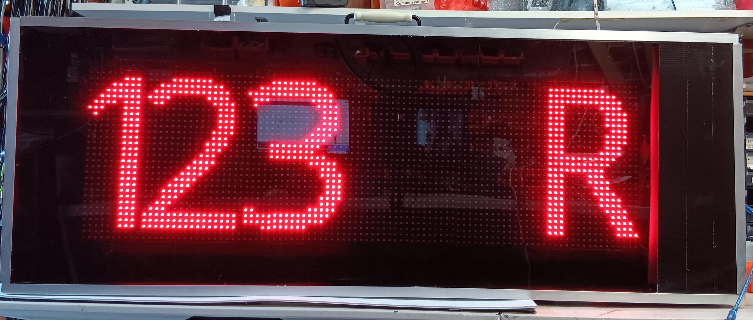 Ultra Large Digital Scoreboard for Football and Cricket. Built Using ...