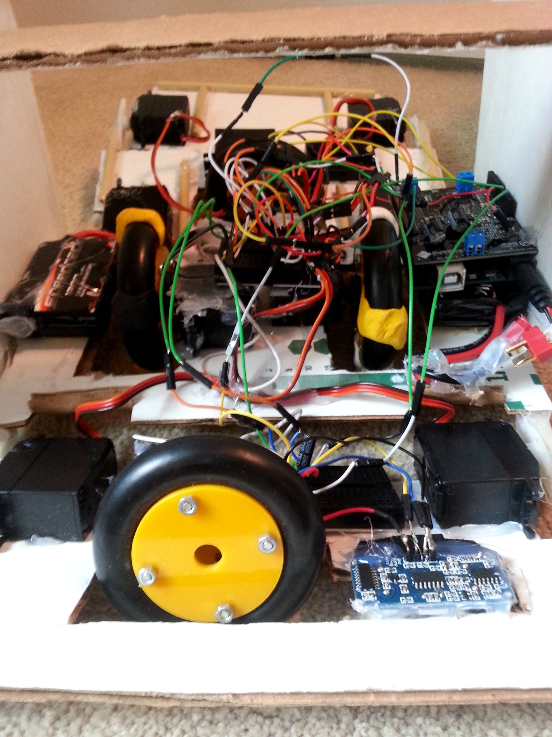 OmniWorm: an Omni-directional Robot Inchworm : 5 Steps - Instructables