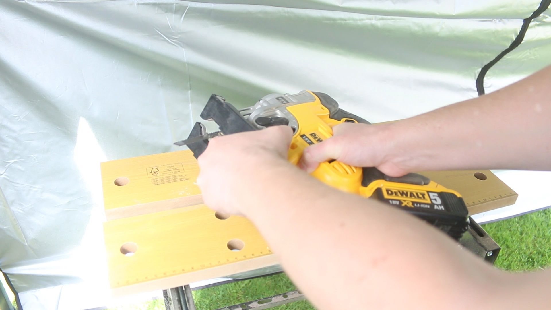 How to Make a Regular Board Look Live Edge : 3 Steps (with Pictures ...