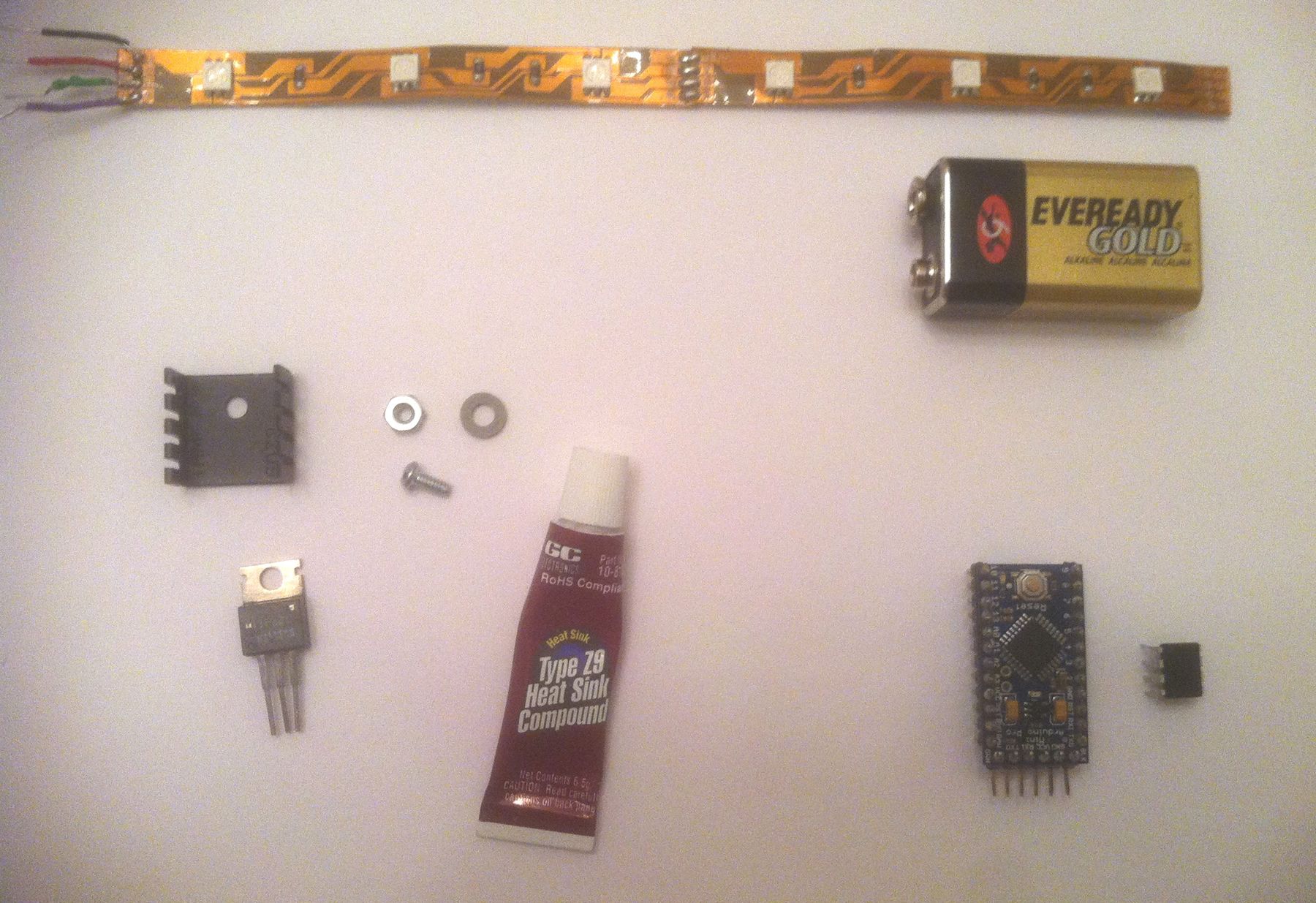 RGB LED Strip Circuit With Arduino : 4 Steps - Instructables