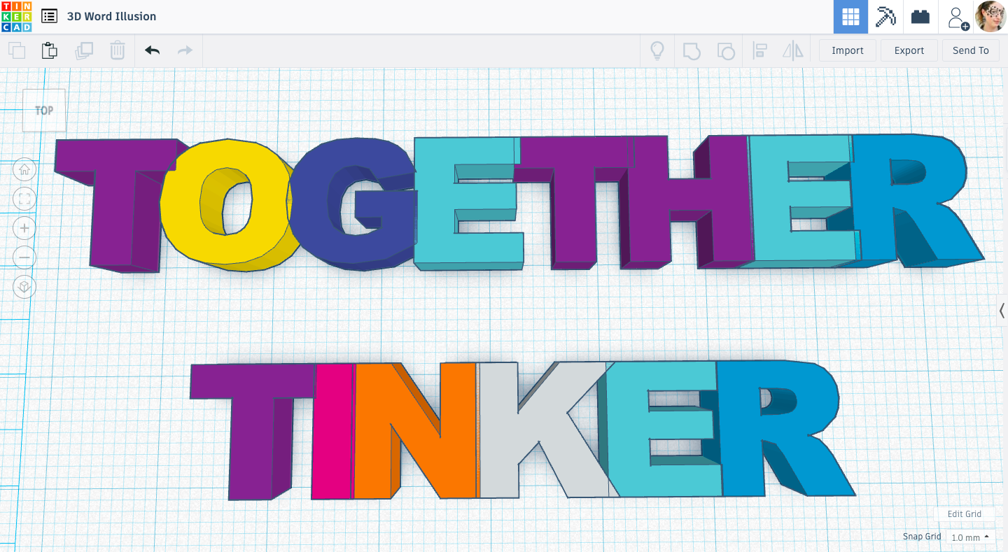 3D Word Illusion : 6 Steps (with Pictures) - Instructables