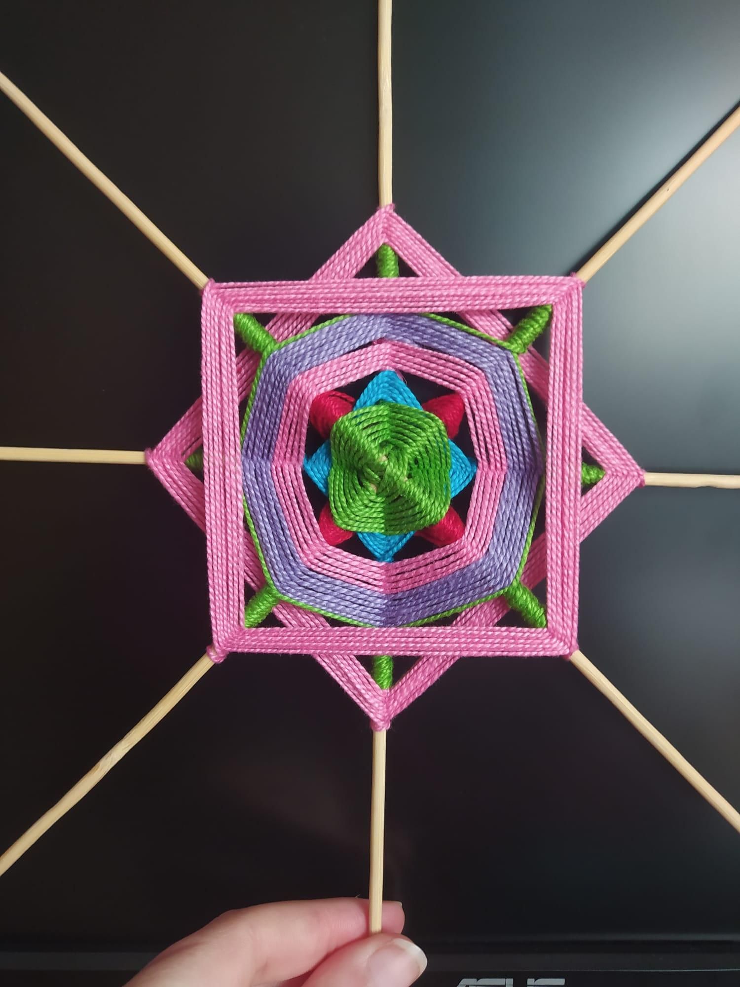 God's Eye / Thread Mandala : 22 Steps (with Pictures) - Instructables