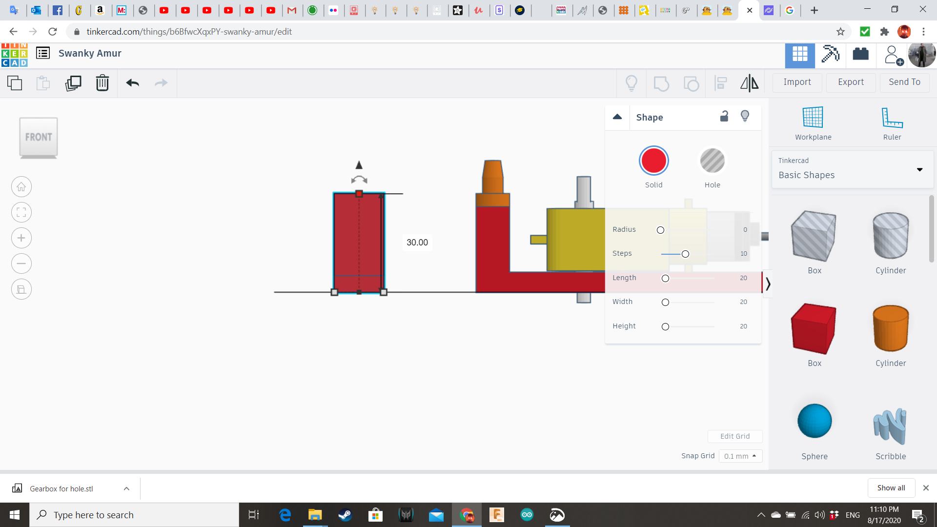 Tinkercad Robotics for School: Create TWO Walking Machines! : 27 Steps ...