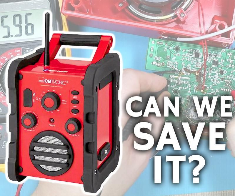Job Site Radio Repair Step by Step : 6 Steps (with Pictures ...