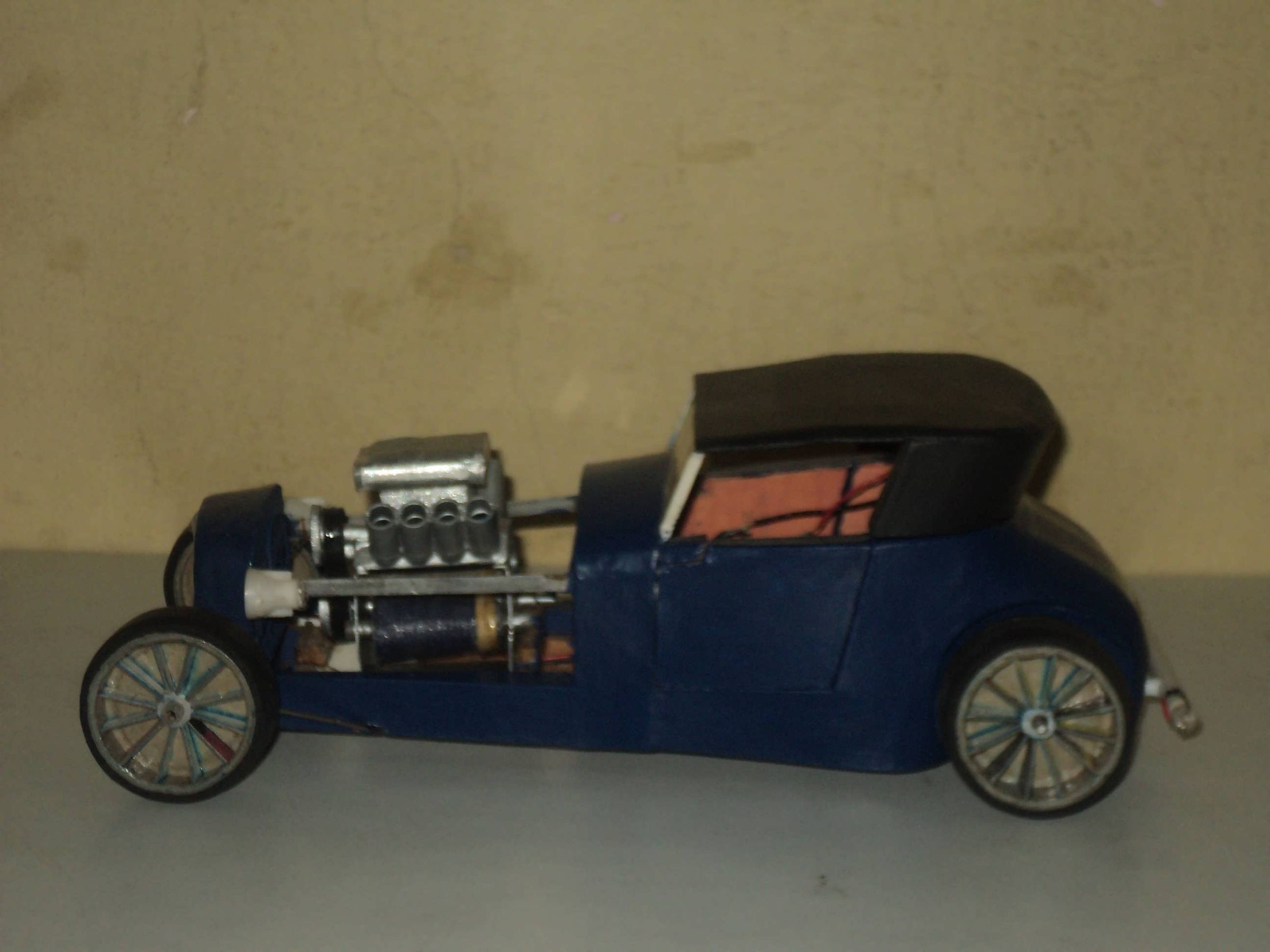 Homemade Hot Rod Vintage Car Model : 12 Steps (with Pictures ...