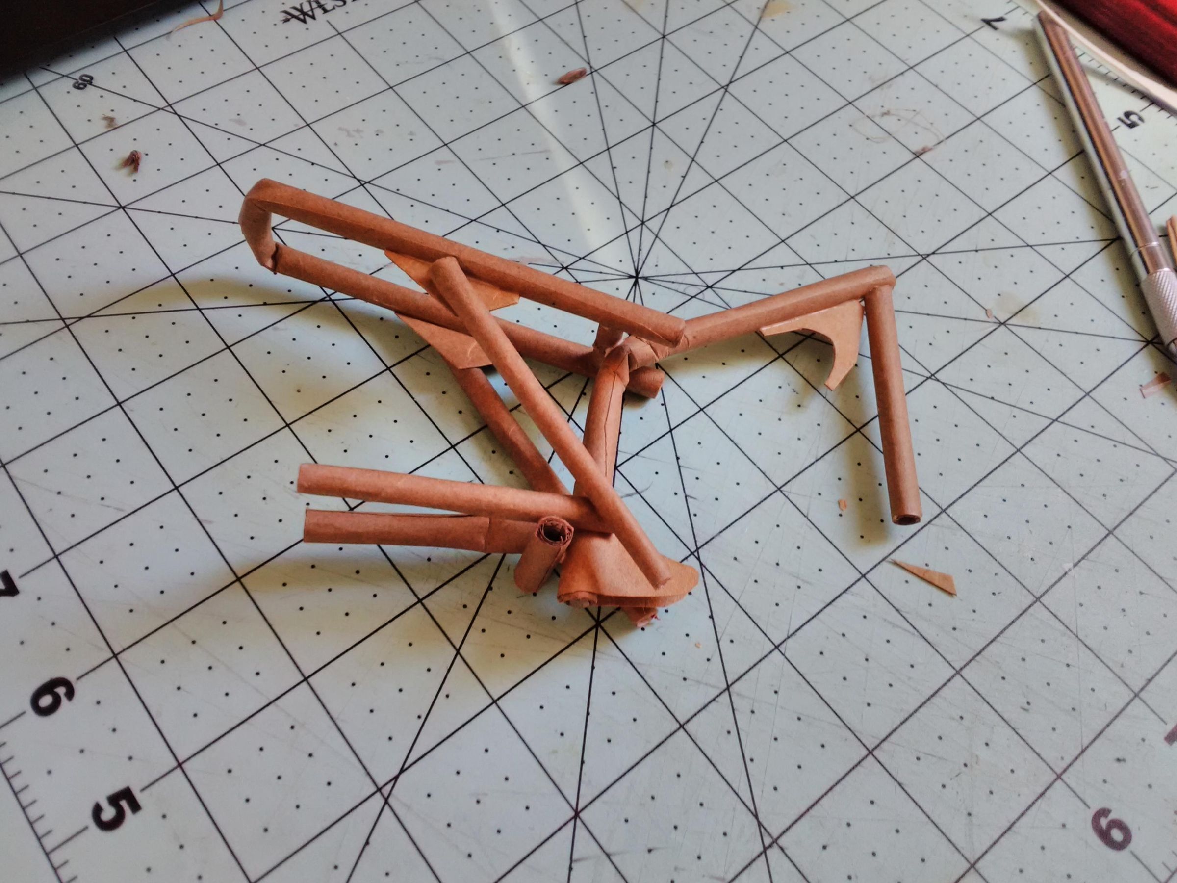 Cardboard Motercycle Replica : 11 Steps (with Pictures) - Instructables