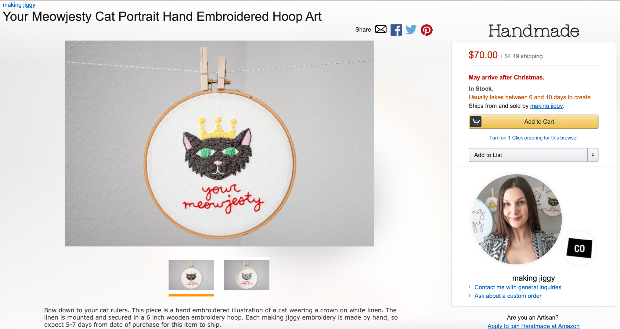 How to Apply and Sell With Handmade at Amazon : 10 Steps (with Pictures ...