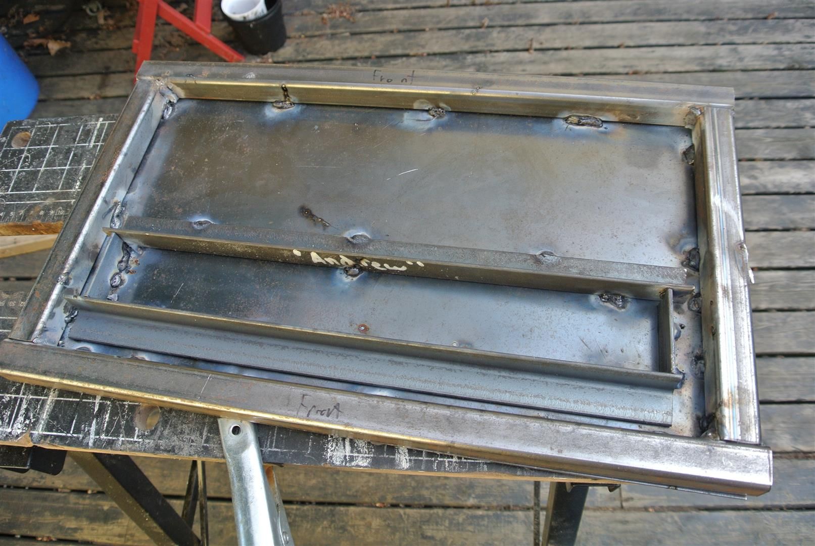 Making a Vertical Smoker and Grill : 15 Steps (with Pictures ...