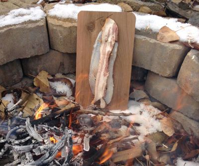 How to Cook Campfire Planked Fish : 4 Steps - Instructables