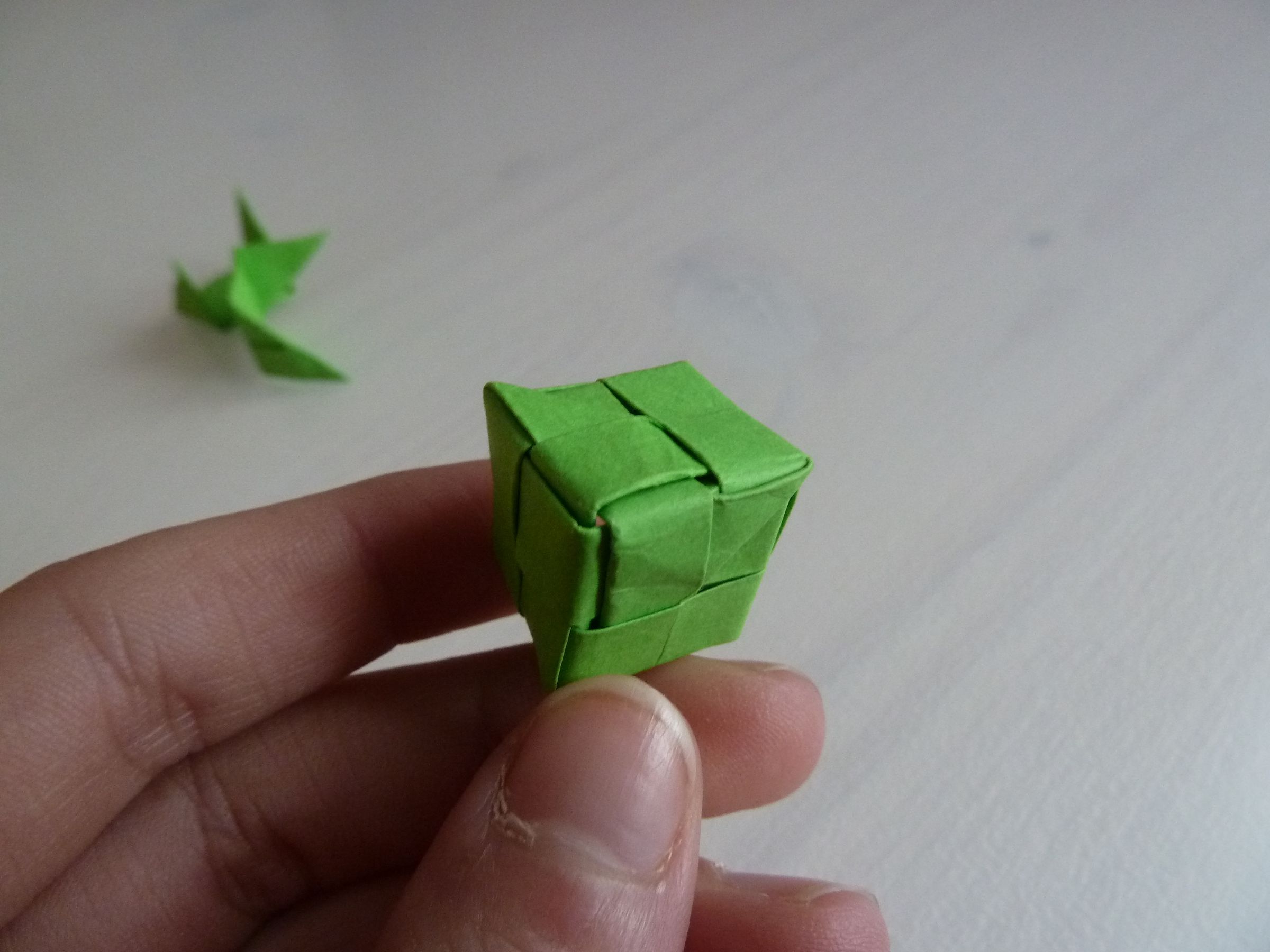Origami Tetris Cube : 12 Steps (with Pictures) - Instructables