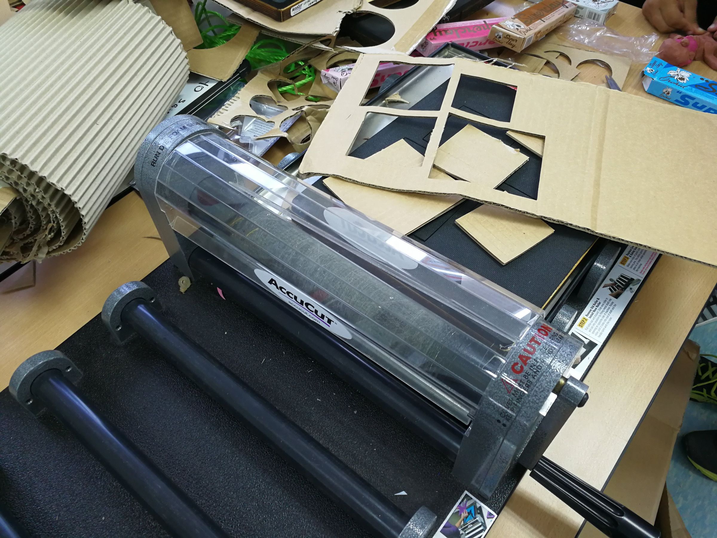 A Simple Cardboard Car to Make With Kids : 7 Steps (with Pictures ...