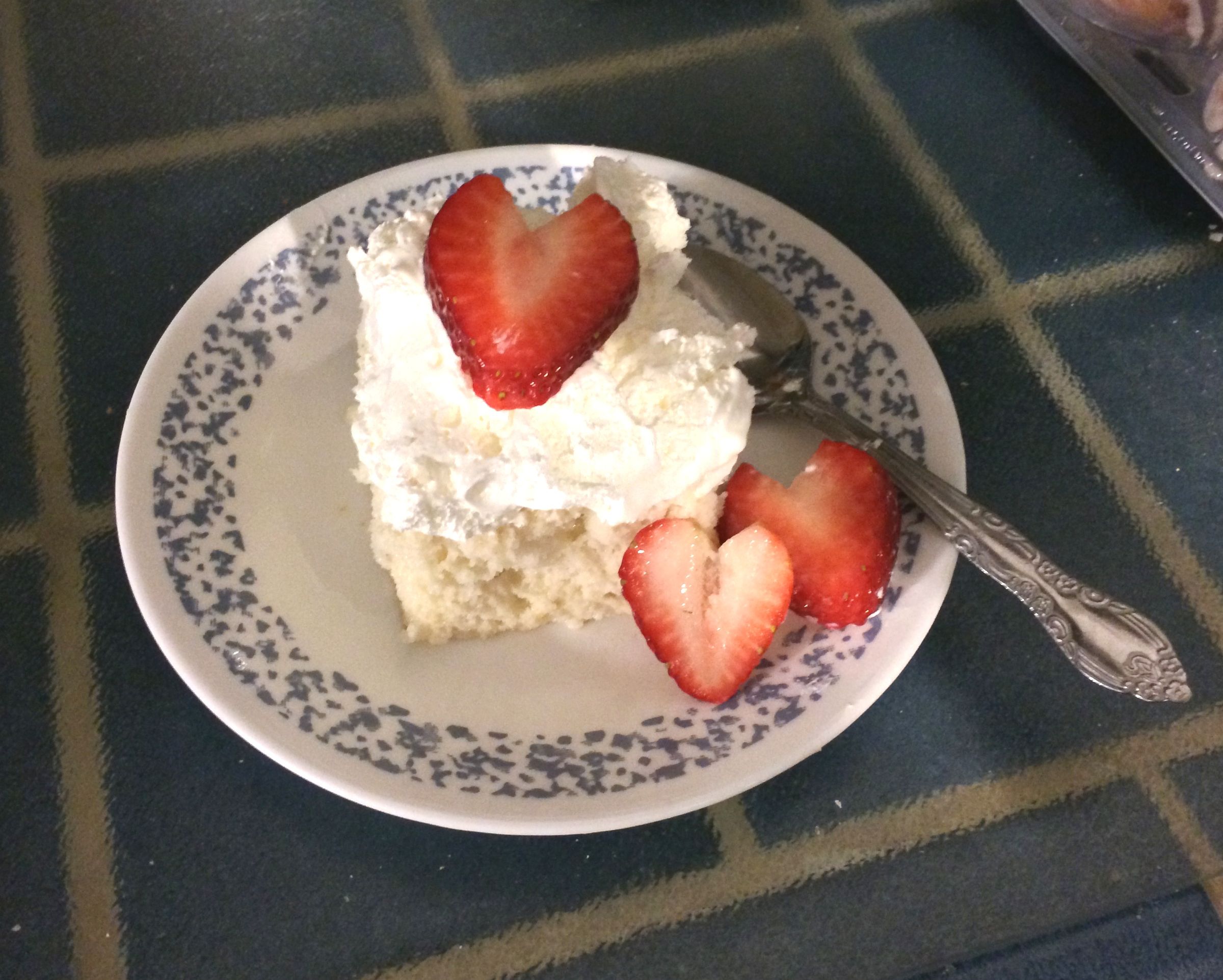 *CHEATER'S Tres Leches Cake: Perfect for Your Sweetheart : 3 Steps ...