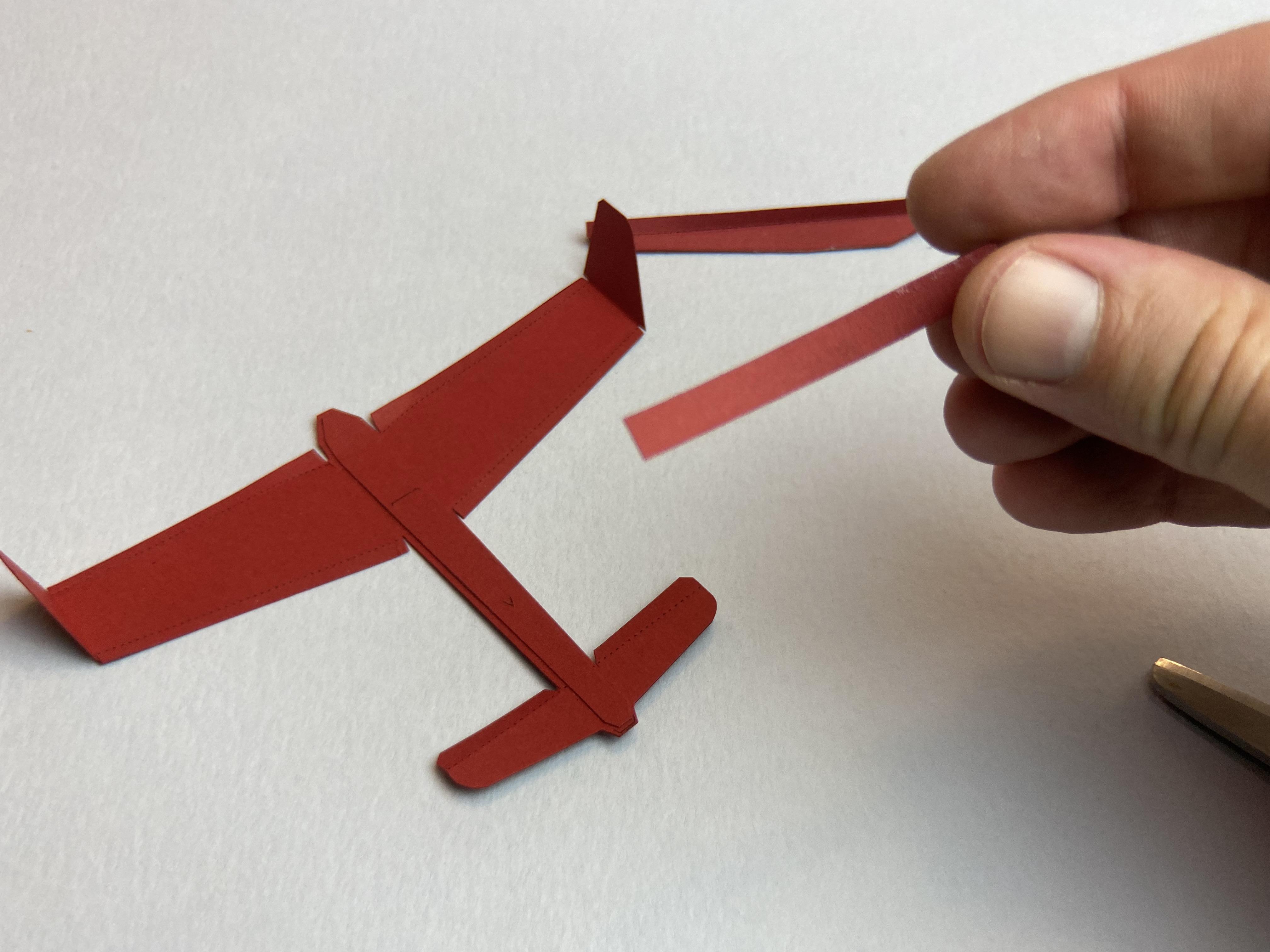Micro Canard Glider Made of Card Stock : 6 Steps (with Pictures ...