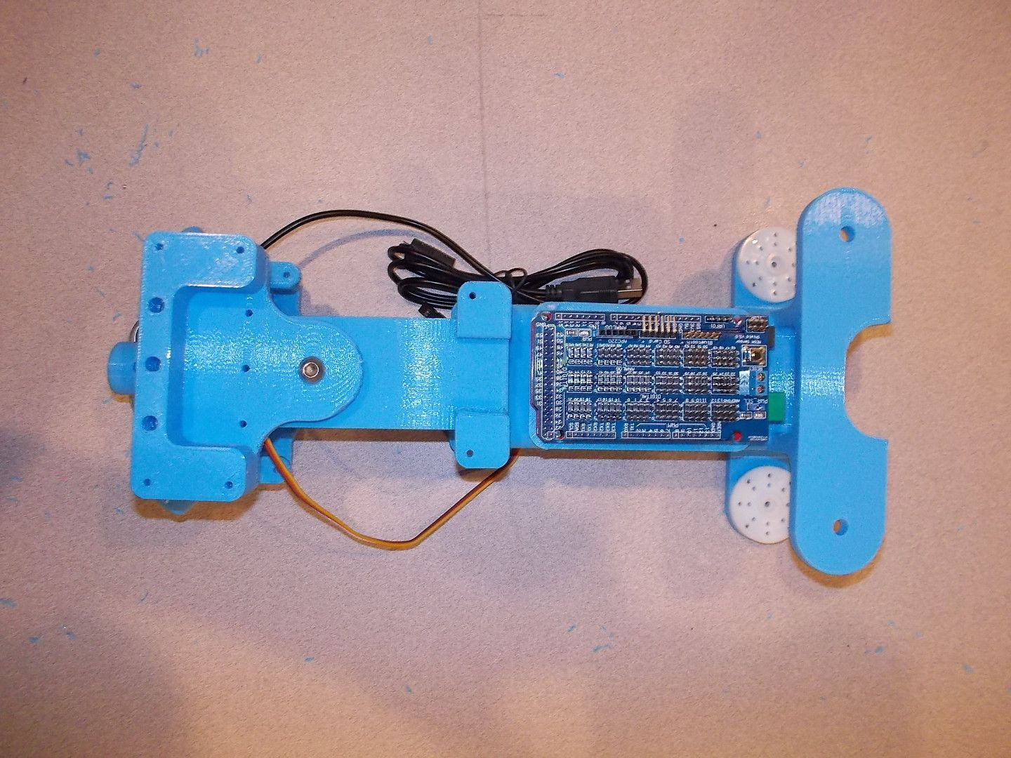 ASPIR: Full-Size 3D-Printed Humanoid Robot : 80 Steps (with Pictures ...