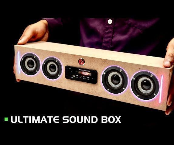 DIY Homemade Boombox : 9 Steps - Instructables