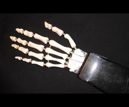 MK: DIY Moving Skeleton Hand : 4 Steps (with Pictures) - Instructables