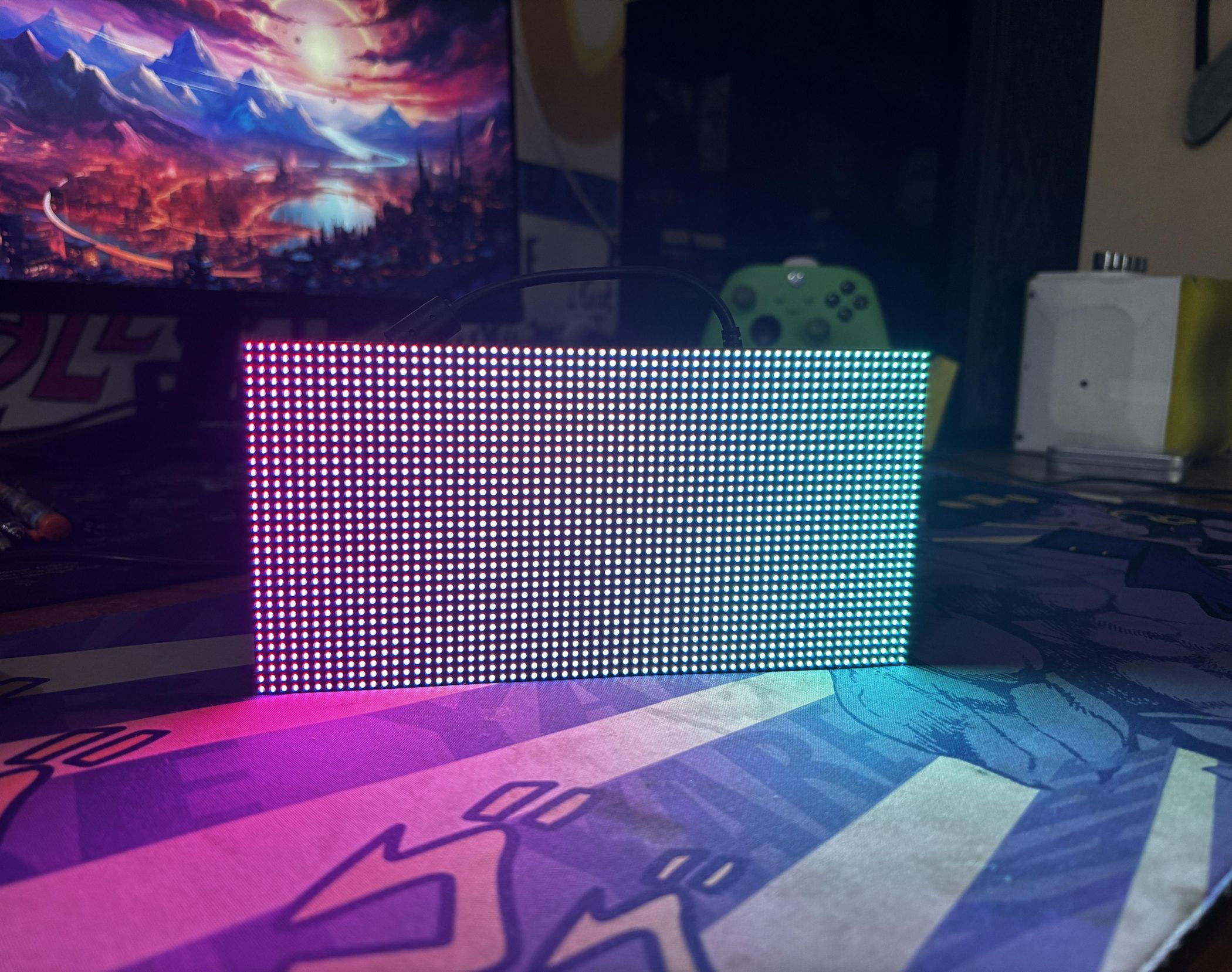 64x32 Matrix Panel Setup With PICO 2 : 12 Steps (with Pictures ...