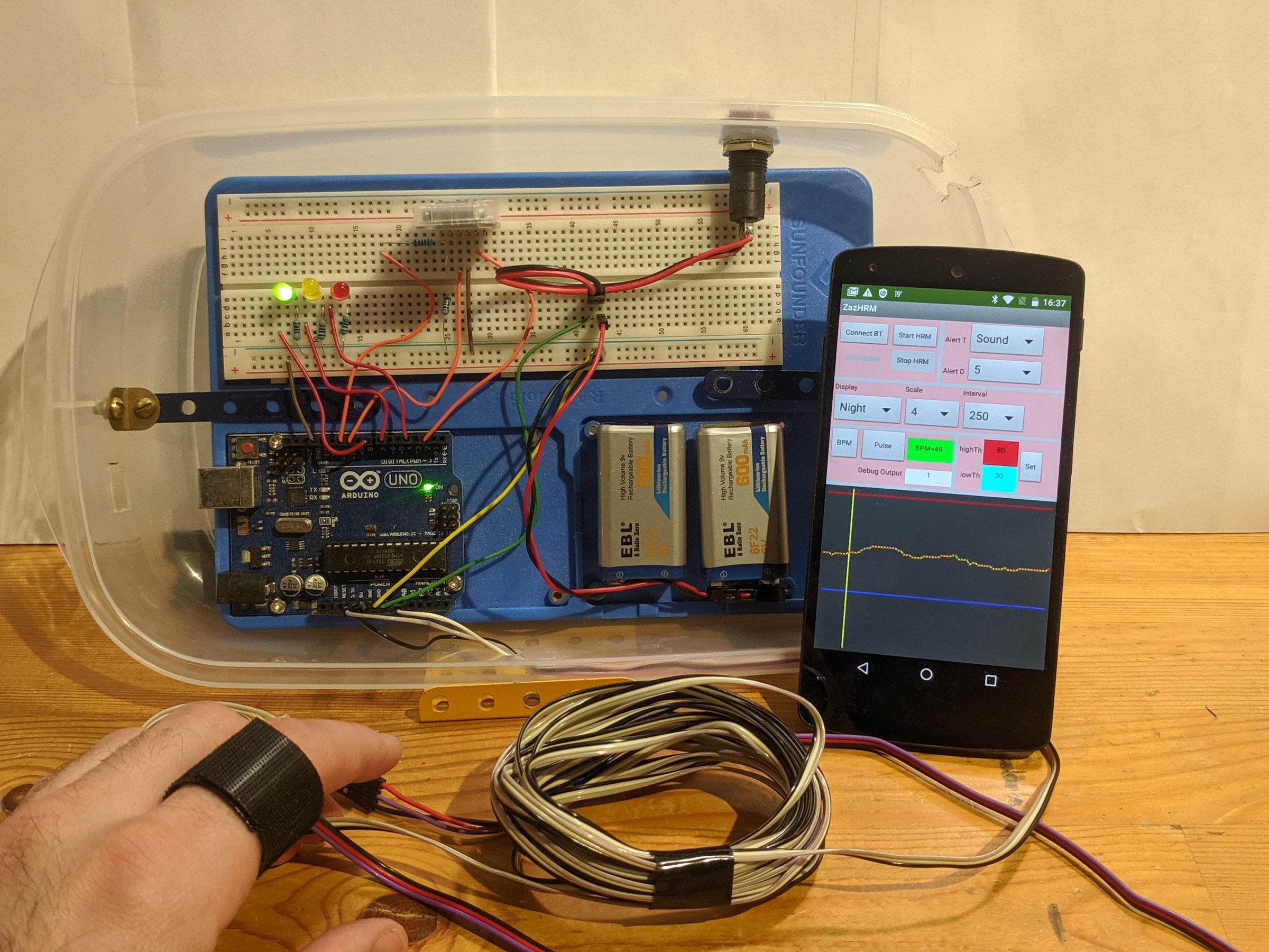 ZazHRM - a Bluetooth Heart Rate Monitoring System for Sleep Time : 8 ...