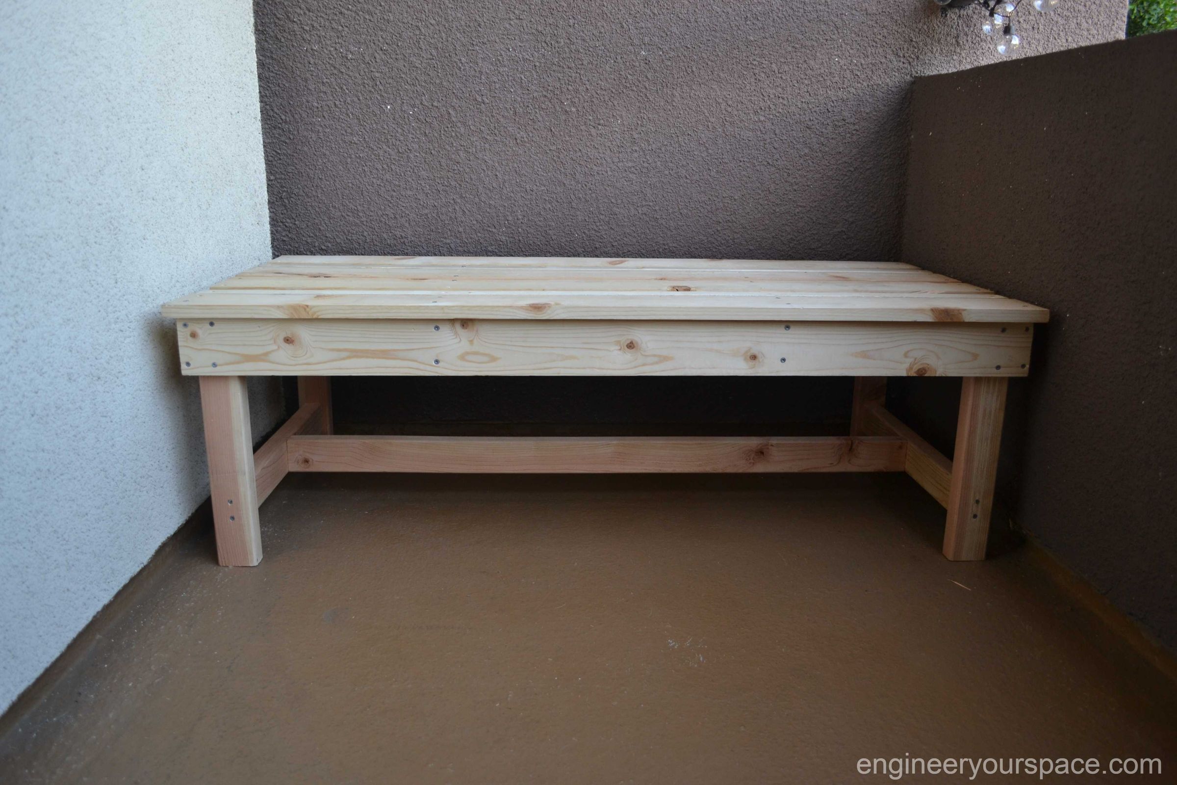 DIY Outdoor Bench : 12 Steps (with Pictures) - Instructables