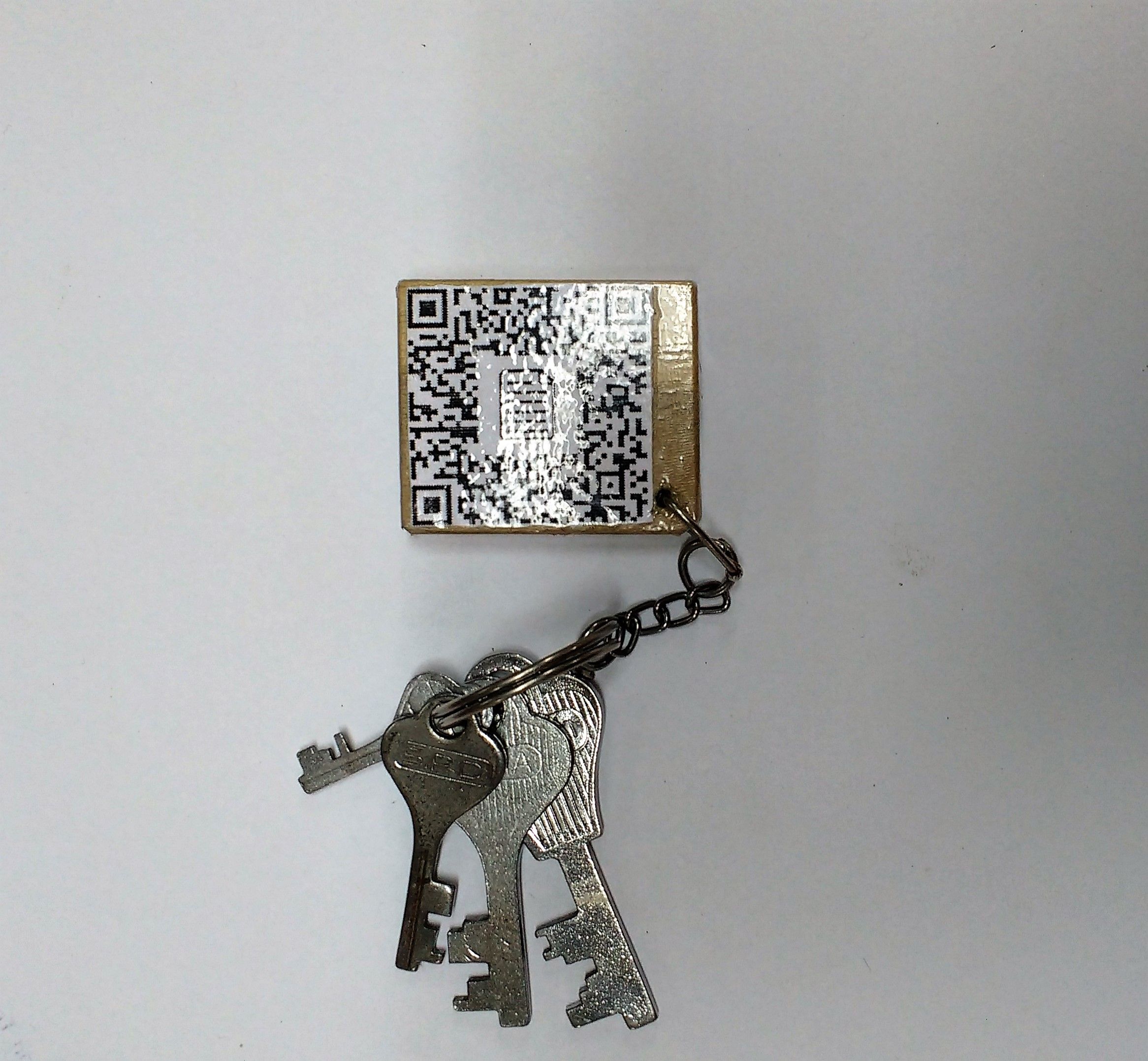NEKI: Nerd Key Ring (Qr-Code Key Ring) : 4 Steps (with Pictures ...