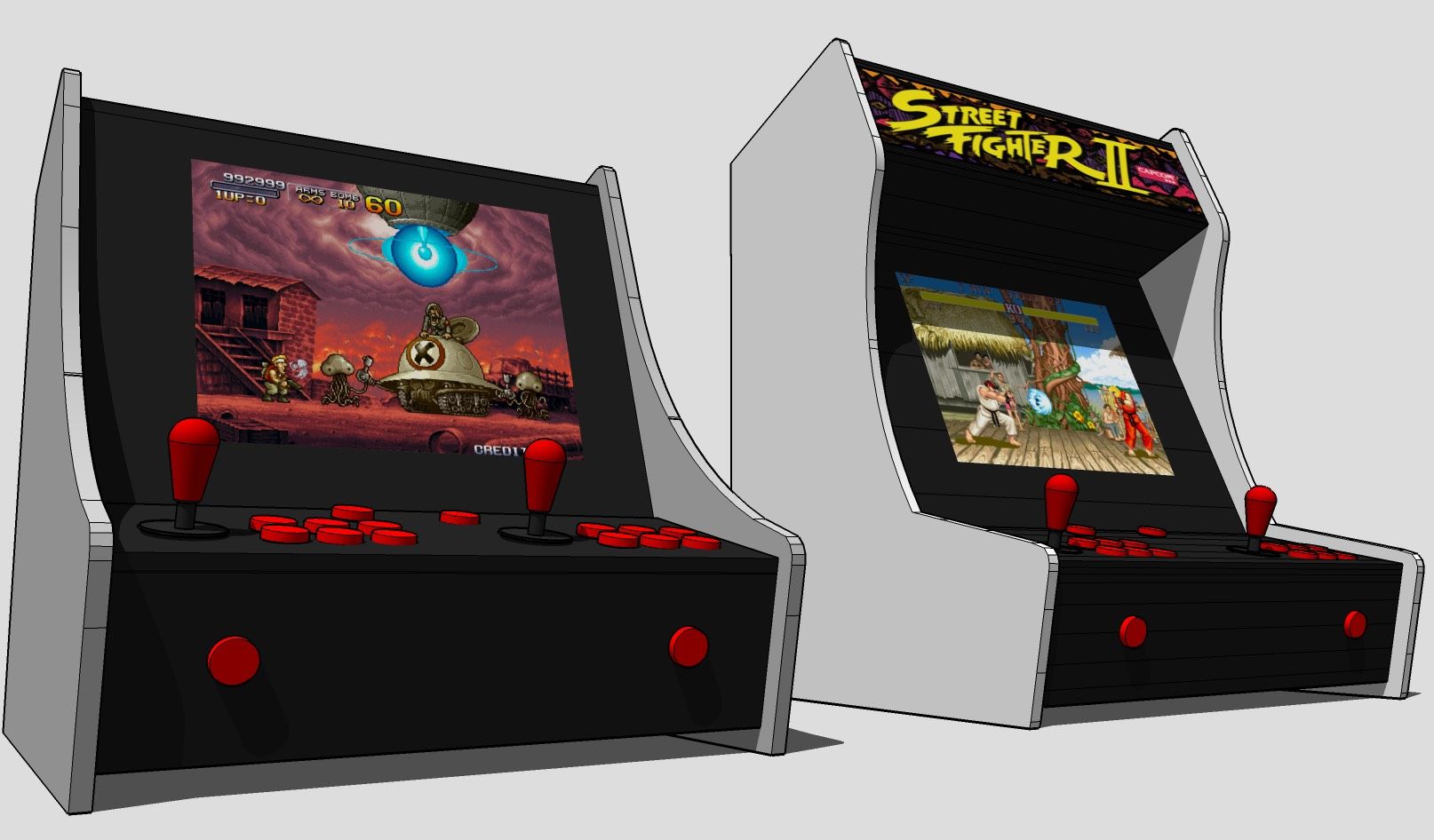 Tabletop Arcade Machine Basic @ Premium Models - Instructables