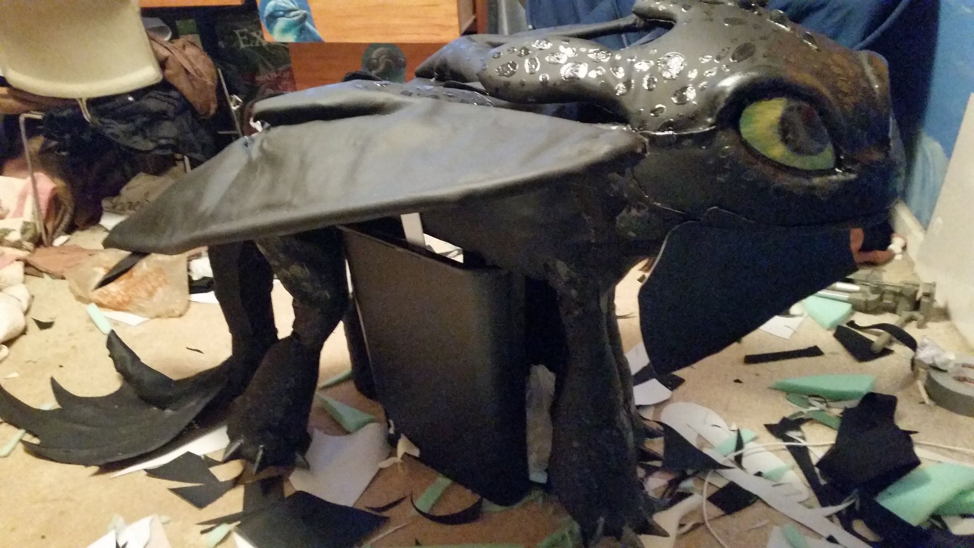 Toothless Costume (for Dogs!) : 6 Steps (with Pictures) - Instructables