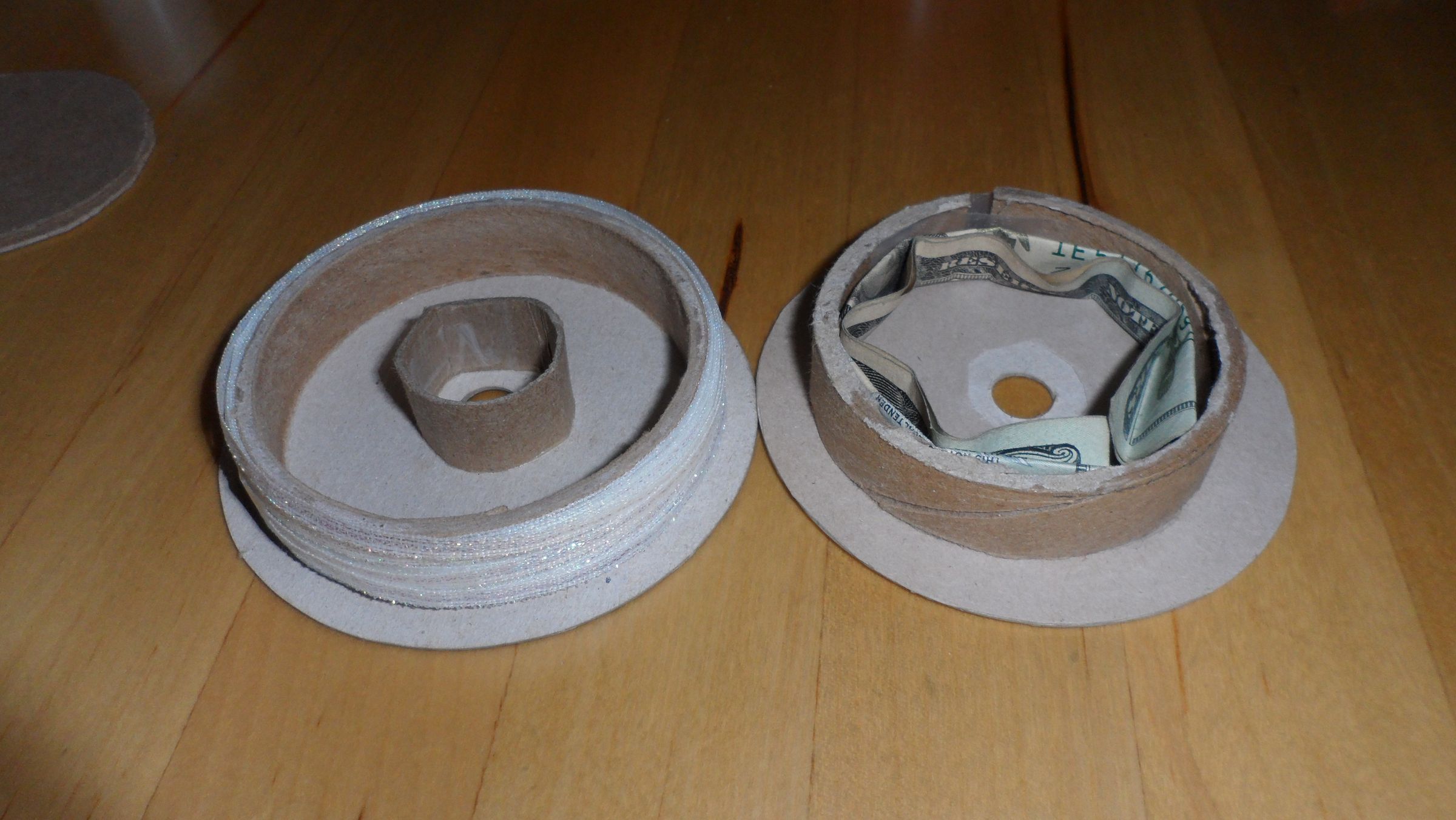 Holiday Ribbon Secret Money Container Updated : 11 Steps (with Pictures ...