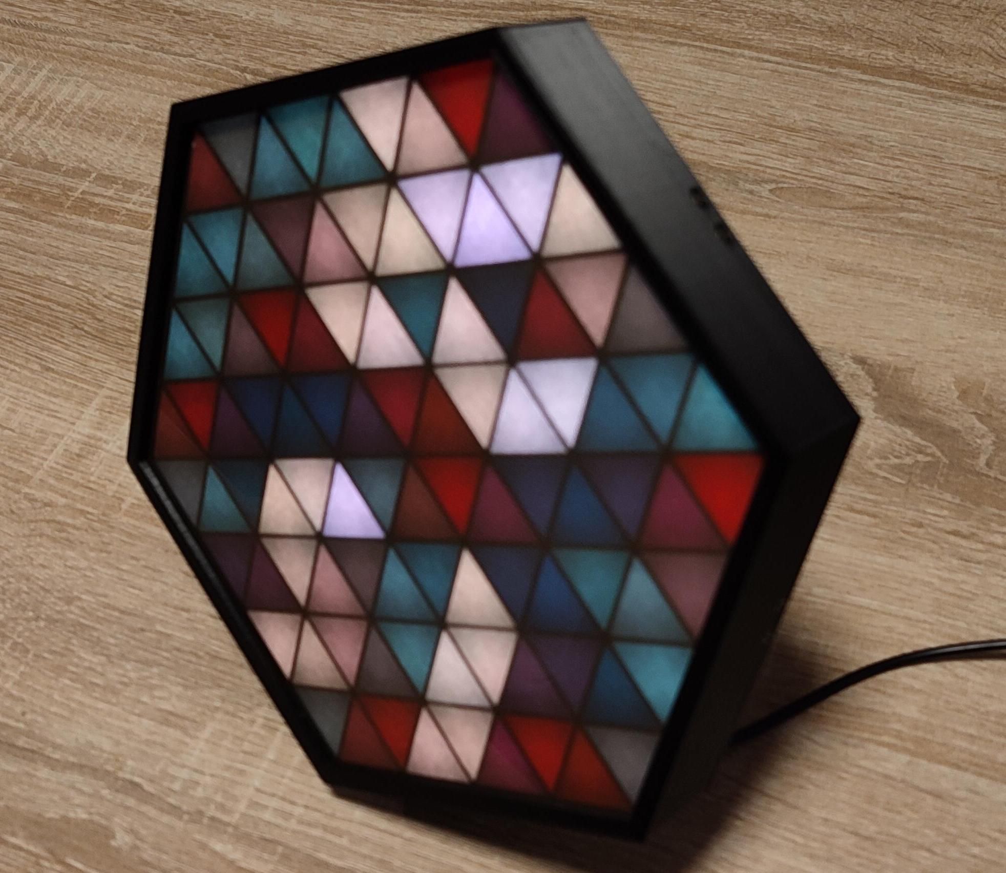 Creating a Stylish Triangular Pixels LED Clock Using WS2812 Leds and Wemos D1 Mini Module : 5 ...