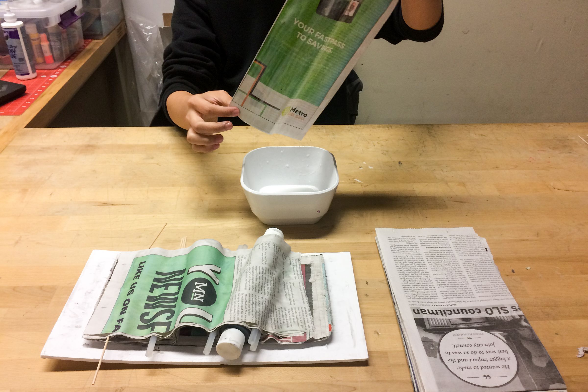 Newspaper Block : 7 Steps (with Pictures) - Instructables