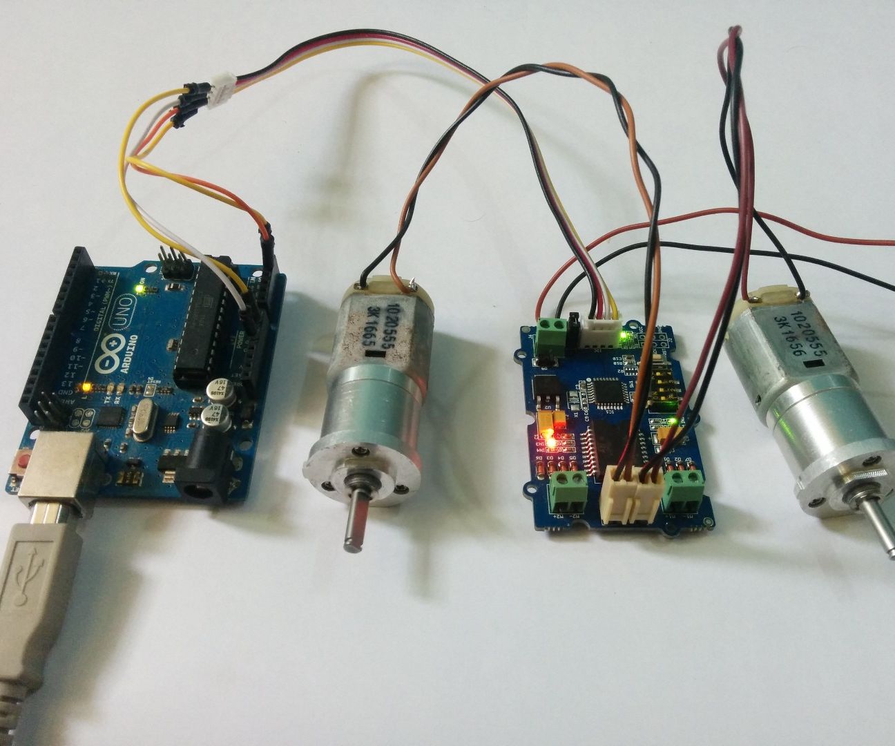 Arduino - Grove I2C Motor Driver : 4 Steps - Instructables